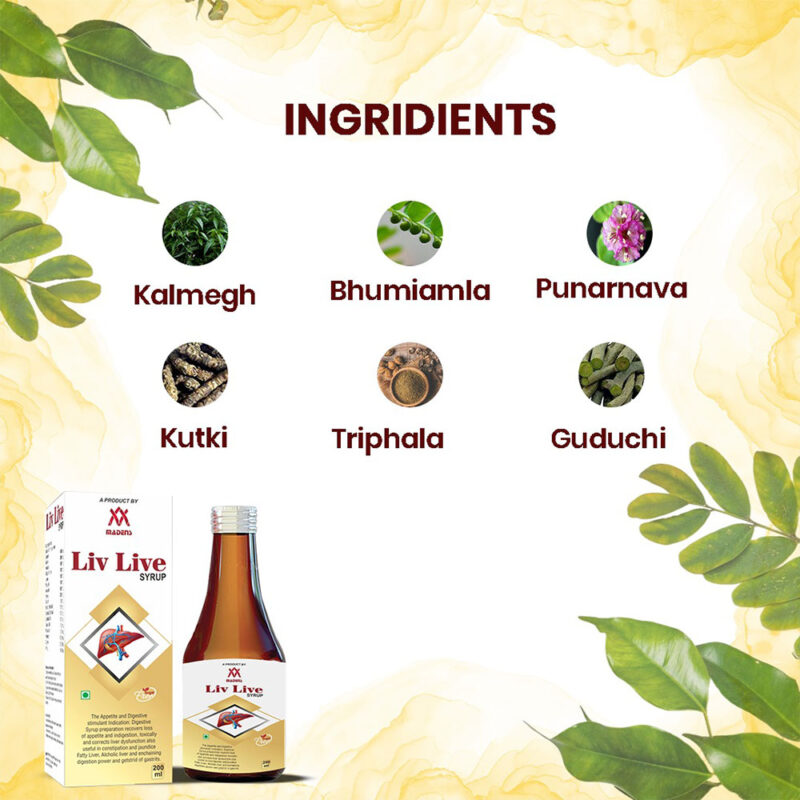 Buy Liv Live Syrup Online India | Madens Vision